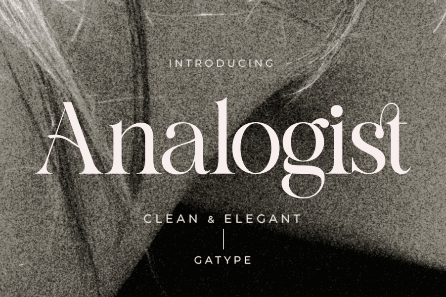 Analogist Font · 1001 Fonts