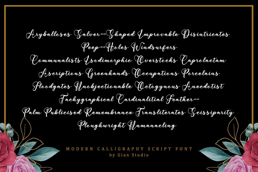 Anastasia Scrip Font · 1001 Fonts