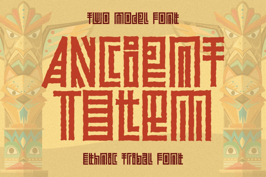 Ancient Totem Font · 1001 Fonts