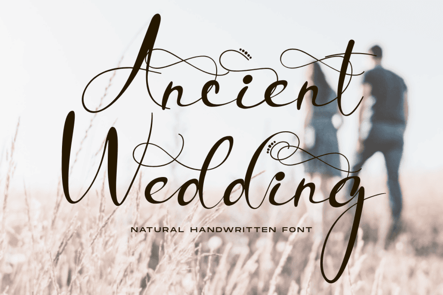 Ancient Wedding Demo Font · 1001 Fonts