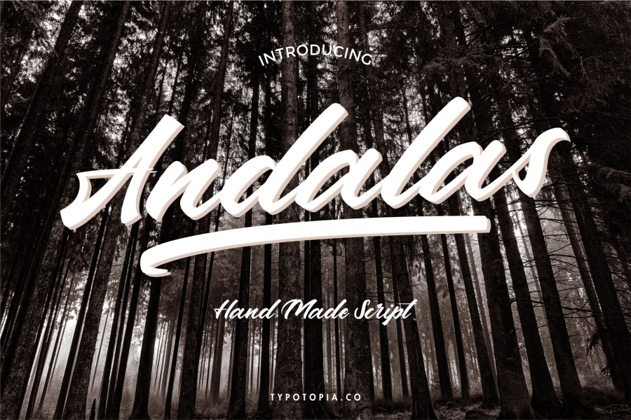 Andalas Font · 1001 Fonts