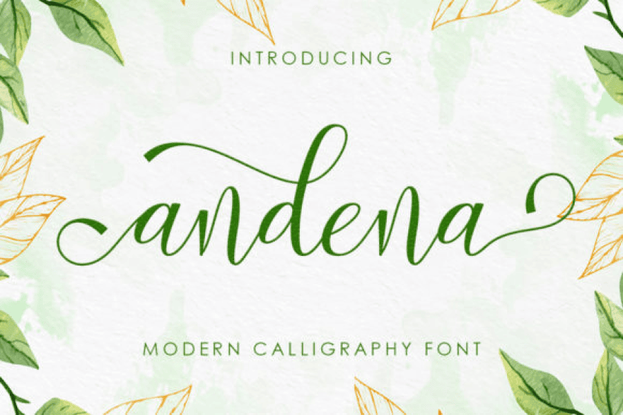 Andena Font · 1001 Fonts