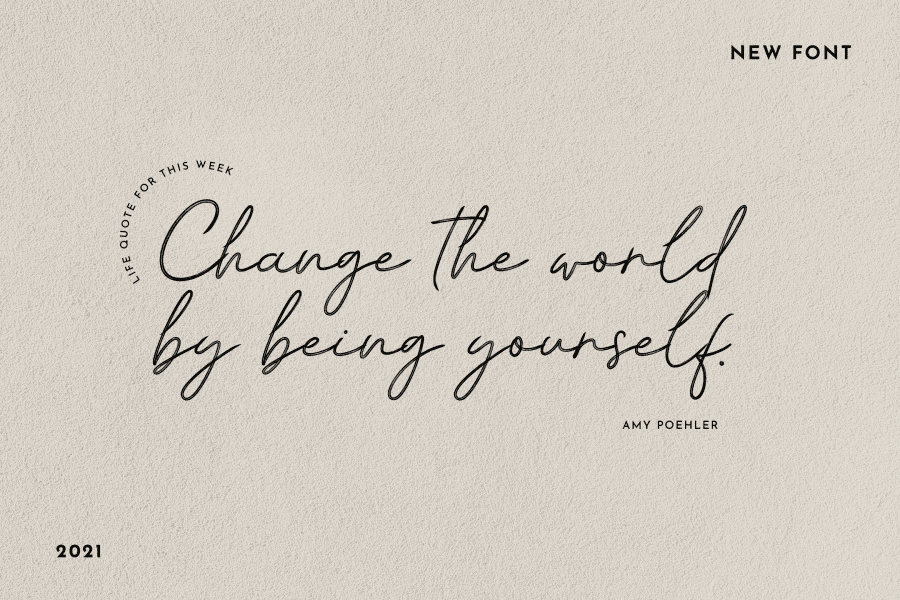 Andiela Sathony Font · 1001 Fonts