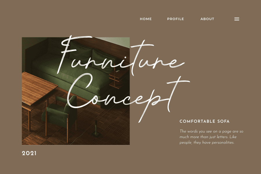 Andiela Sathony Font · 1001 Fonts