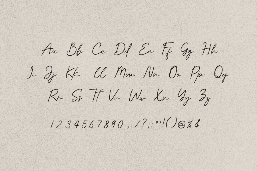 Andiela Sathony Font · 1001 Fonts