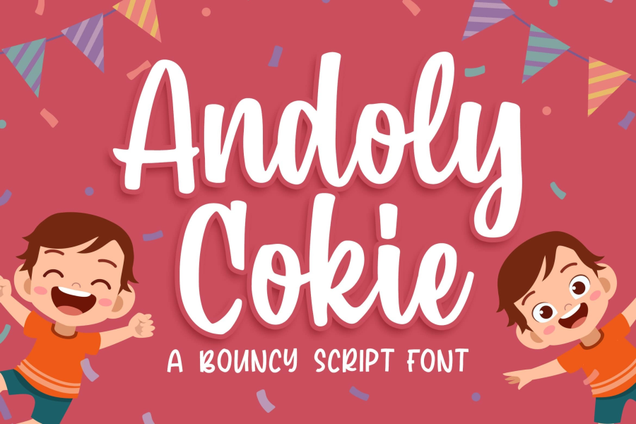 Andoly Cokie Font · 1001 Fonts