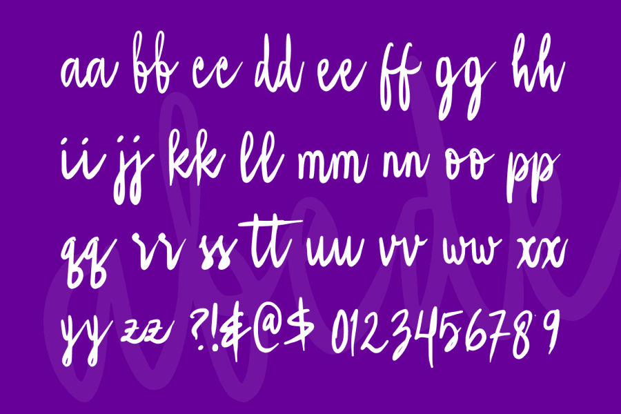 Andre and Stephanie Font · 1001 Fonts