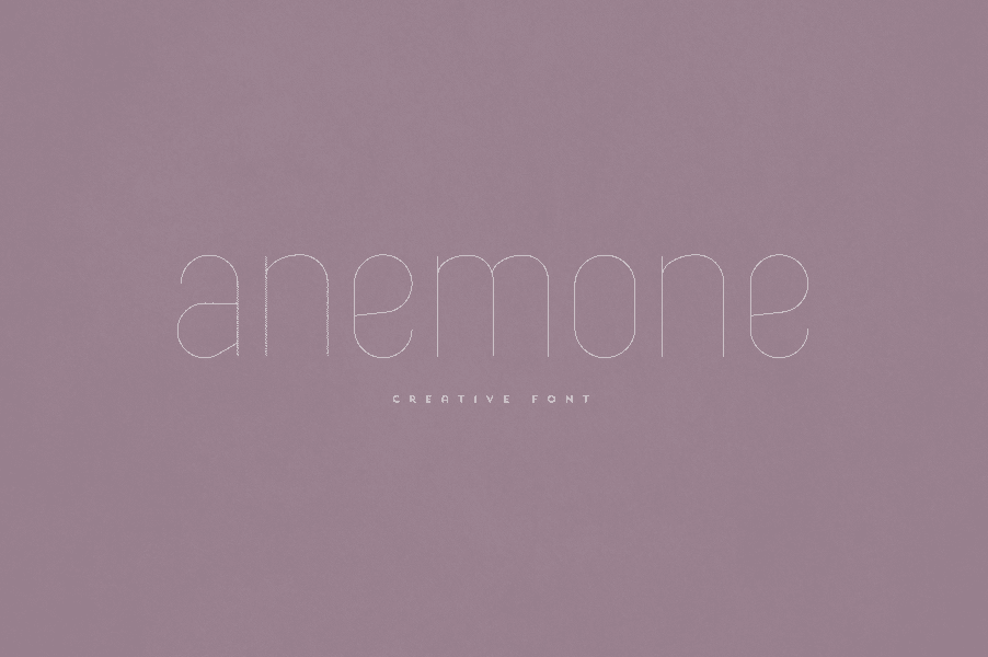 Anemone Font · 1001 Fonts
