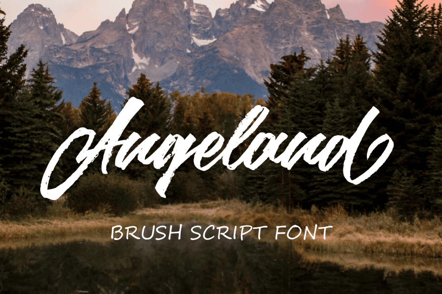 Angeland Font · 1001 Fonts