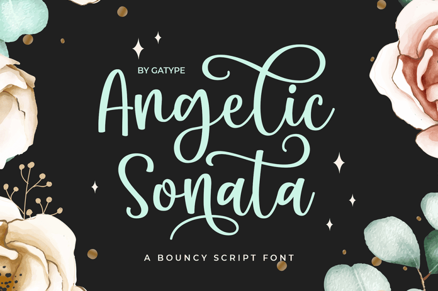 Angelic Sonata Font · 1001 Fonts