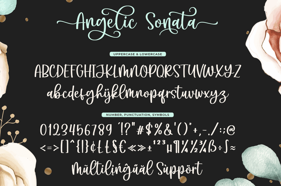 Angelic Sonata Font · 1001 Fonts