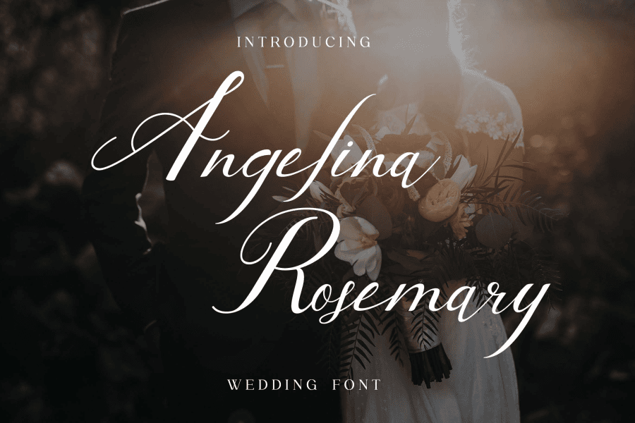 Angelina Rosemary Font · 1001 Fonts