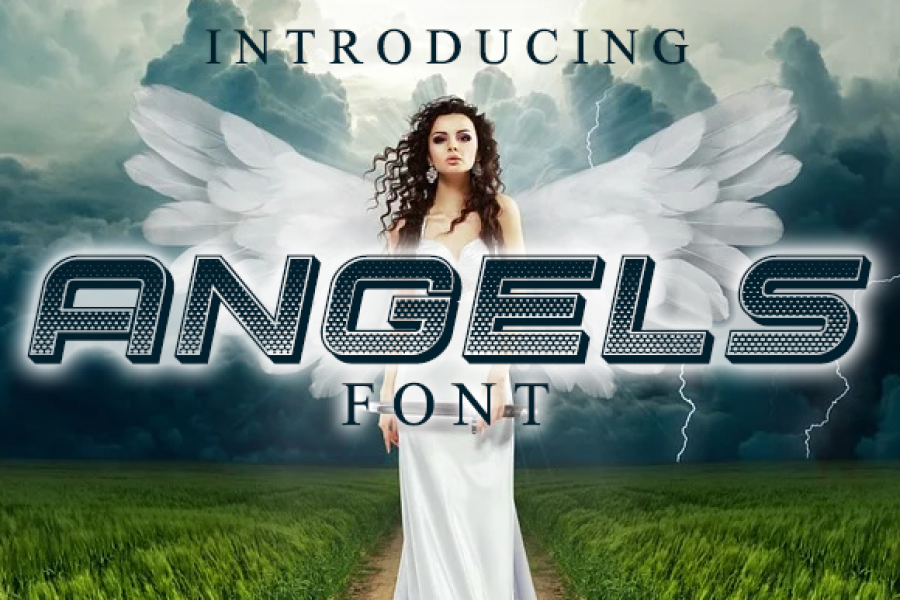 Angels Font · 1001 Fonts