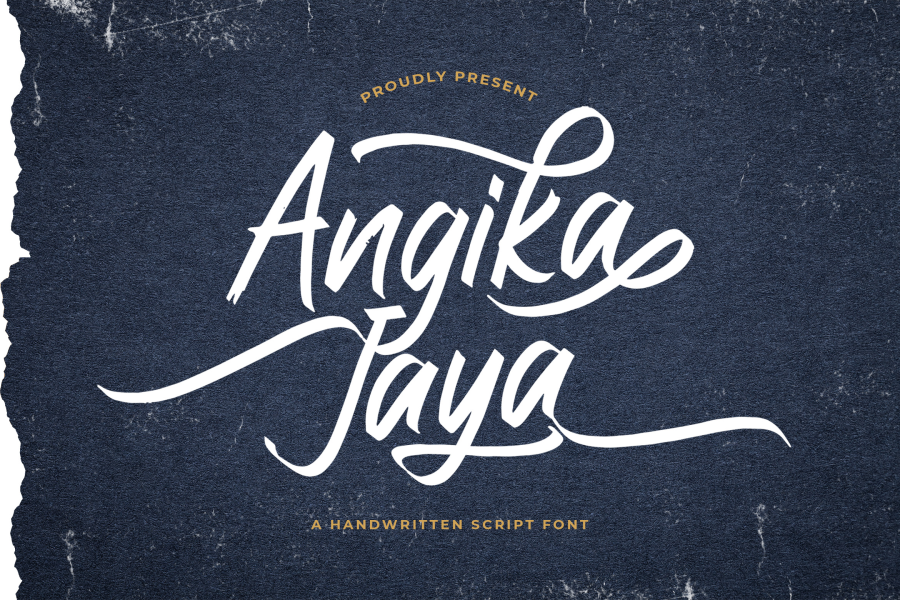 Angika Jaya Font · 1001 Fonts