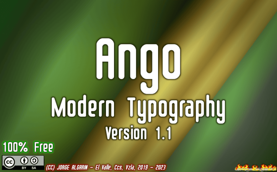 Ango Font Family · 1001 Fonts