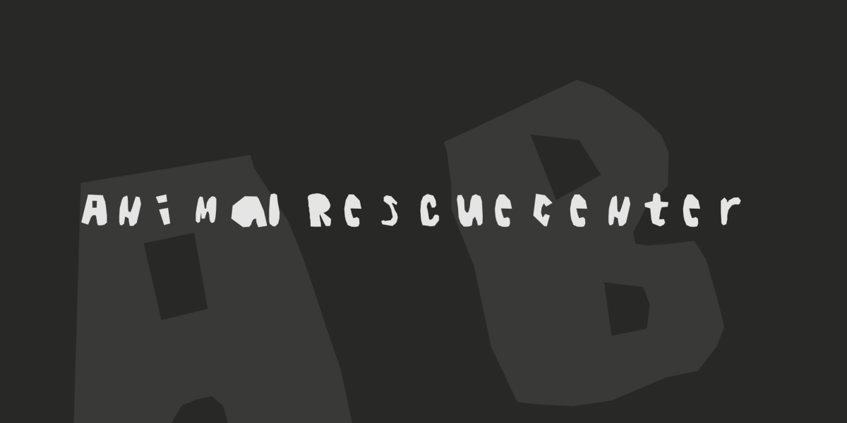 AnimalRescueCenter Font · 1001 Fonts