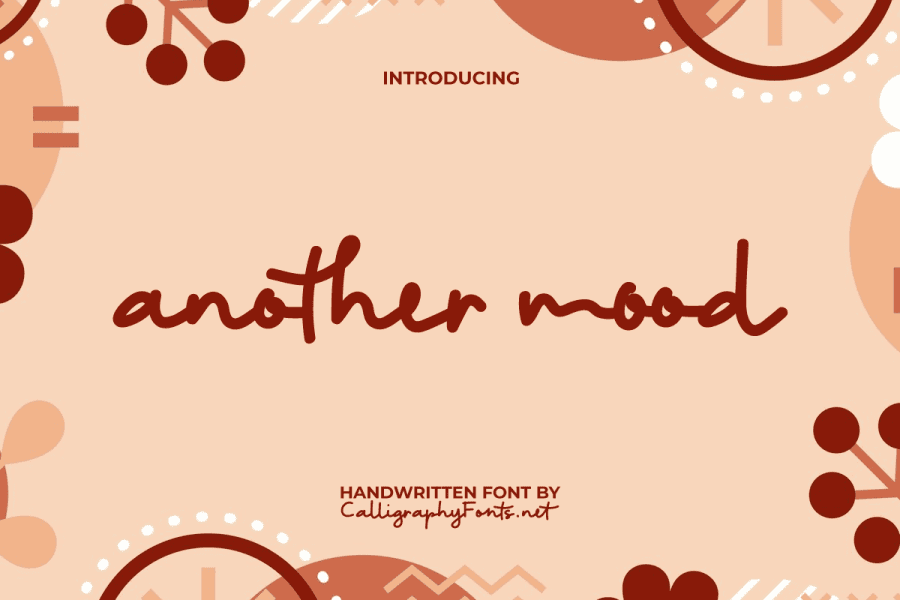Another Mood Demo Font · 1001 Fonts