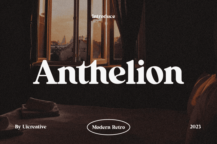 Anthelion Font · 1001 Fonts
