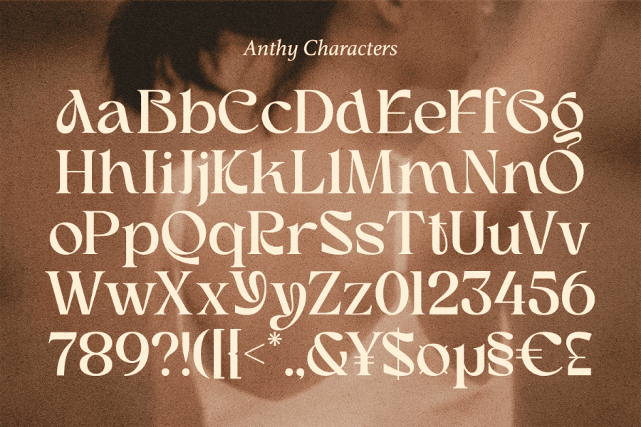Anthy DEMO Font · 1001 Fonts