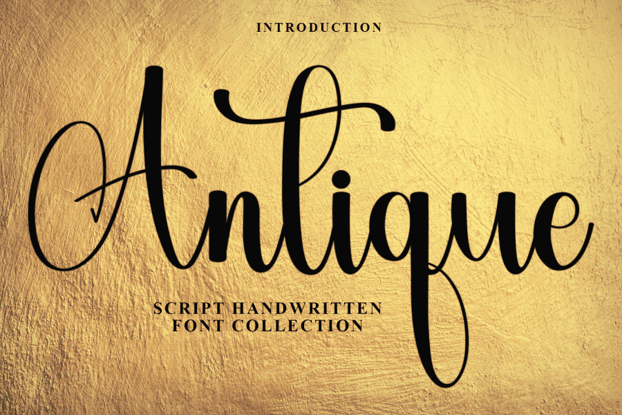 Antique Design Font · 1001 Fonts