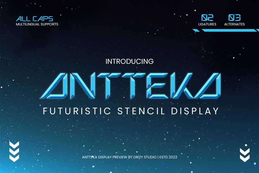 Antteka Font · 1001 Fonts
