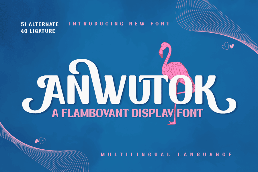 ANWUTOK Font · 1001 Fonts