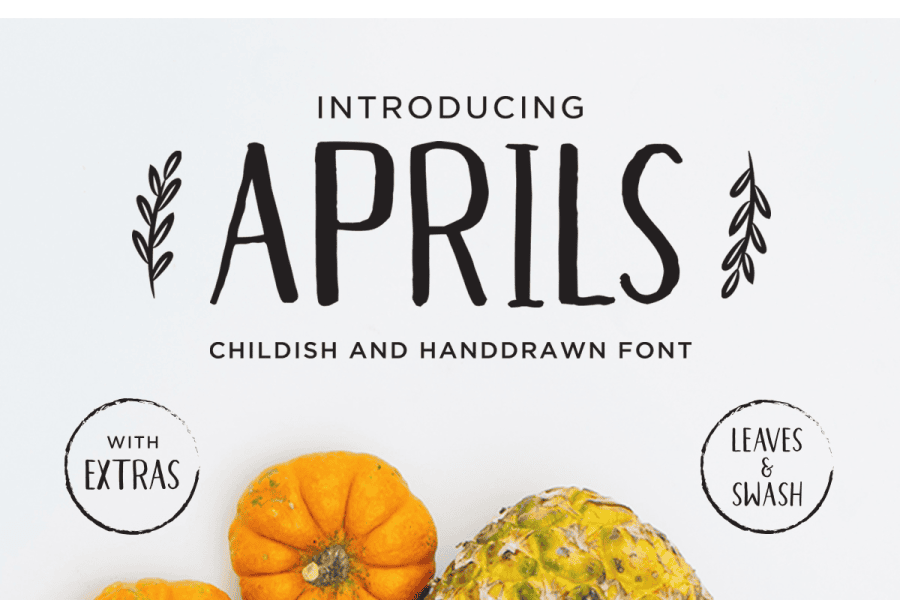 Aprils Font · 1001 Fonts