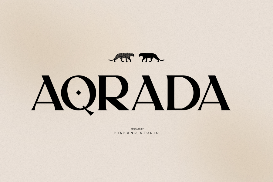 AQRADA Font · 1001 Fonts