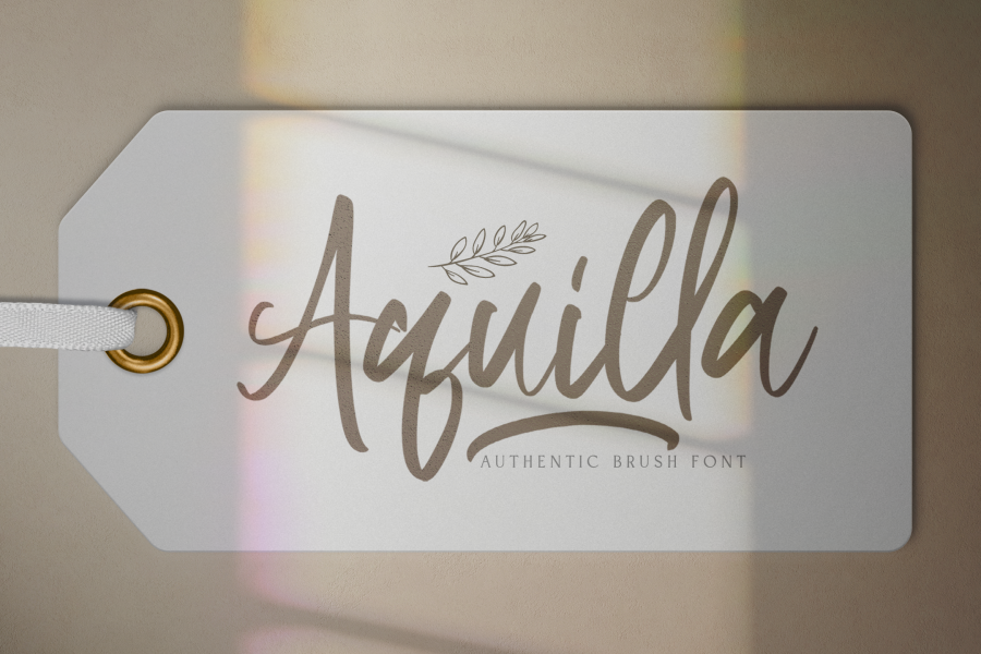 Aquilla Font · 1001 Fonts