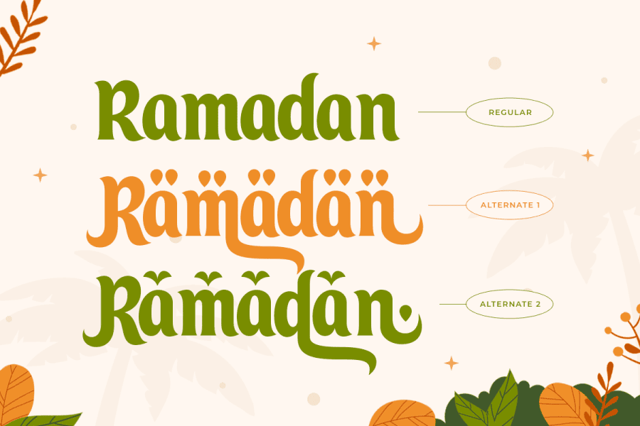 Arabic Ramadan Font · 1001 Fonts