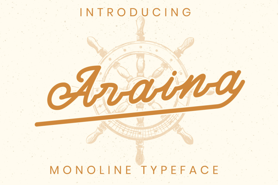 Araina Font · 1001 Fonts