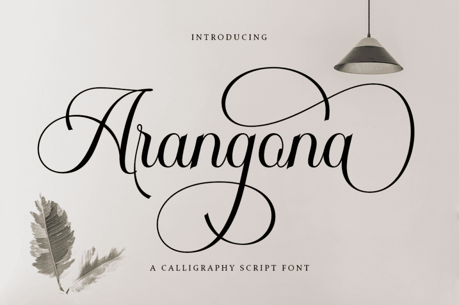Arangona Font · 1001 Fonts