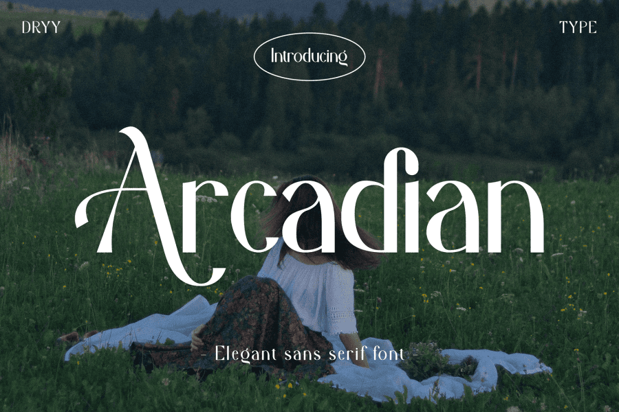 Arcadian Font · 1001 Fonts