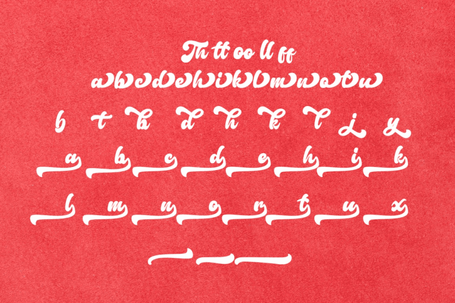 Archid Flower Font · 1001 Fonts