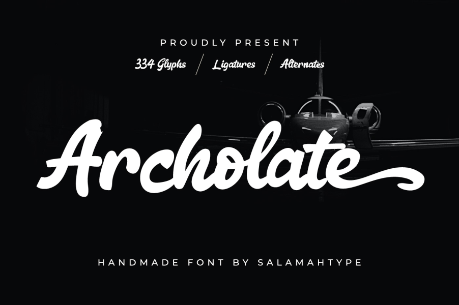 Archolate Font · 1001 Fonts