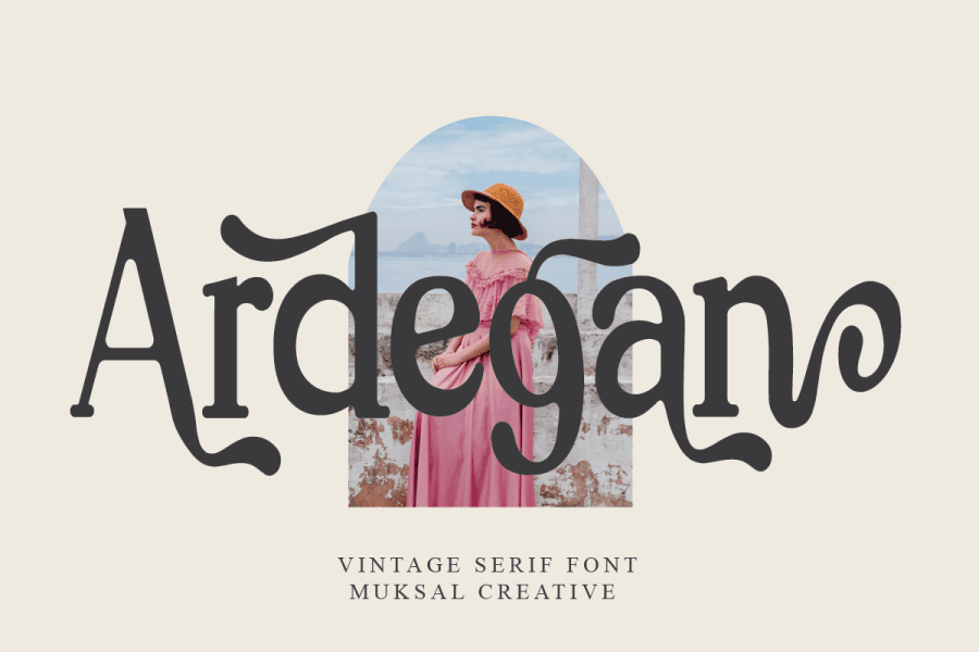Ardegan Font · 1001 Fonts