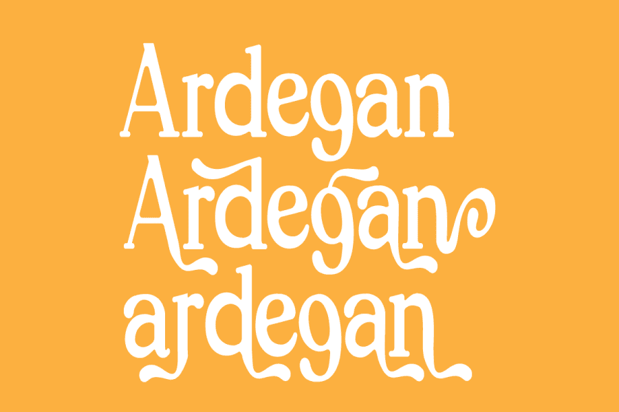 Ardegan Font · 1001 Fonts