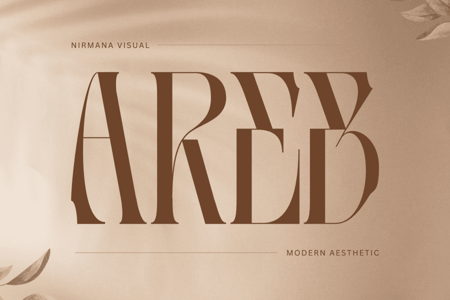 Areb Demo Version Font · 1001 Fonts