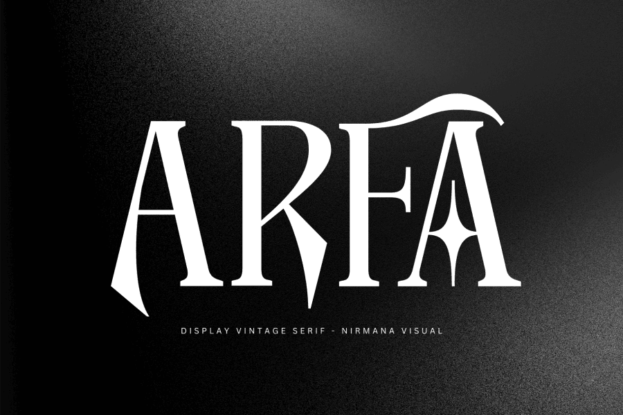Arfa Vintage Demo Font · 1001 Fonts