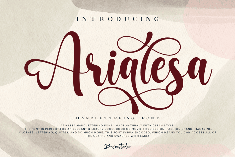 Arialesa Font · 1001 Fonts