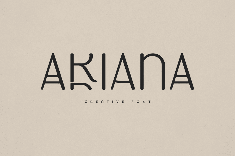 Ariana Font · 1001 Fonts