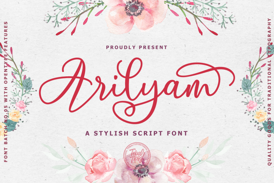 Arilyam Script Font · 1001 Fonts