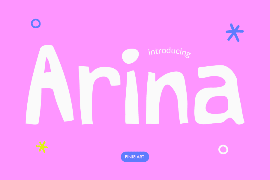 Arina Font · 1001 Fonts