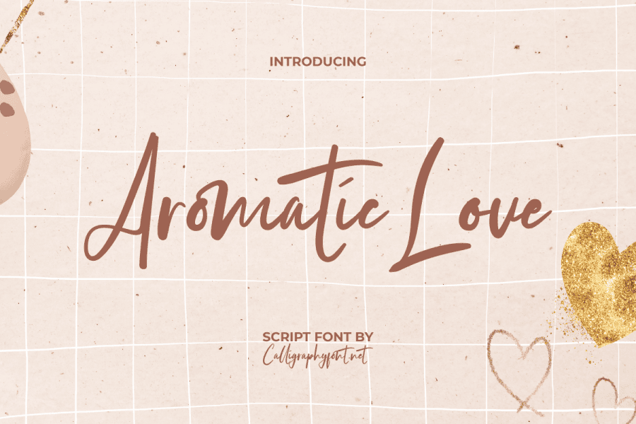 Aromatic Love Demo Font · 1001 Fonts