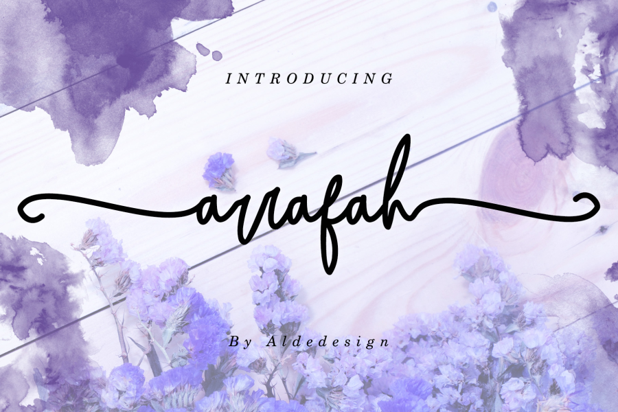Arrafah Font Family · 1001 Fonts