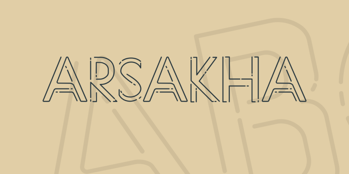 Arsakha Font · 1001 Fonts