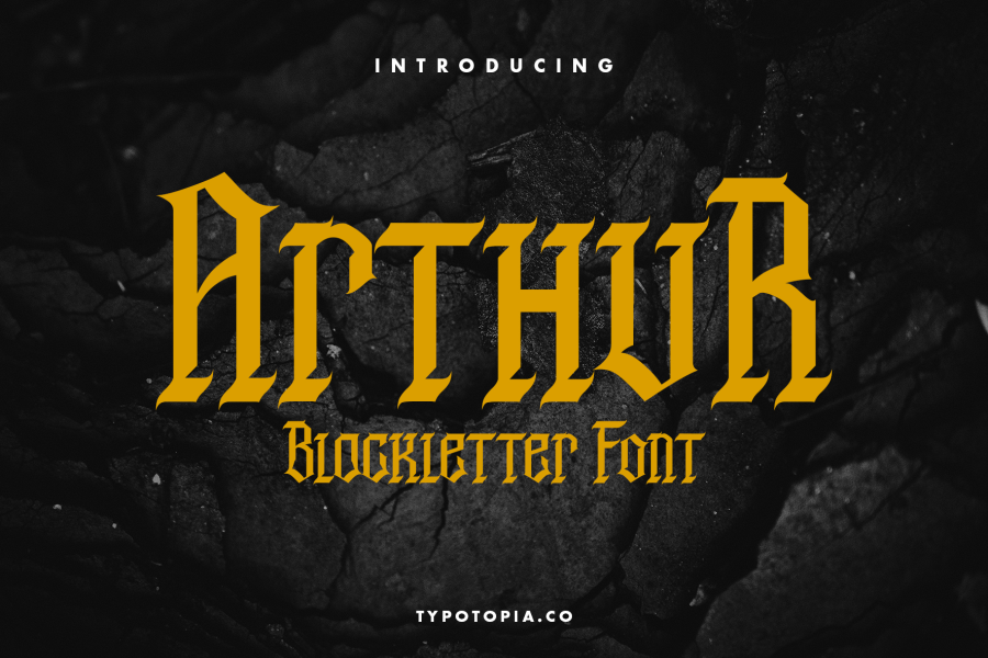 Arthur Font · 1001 Fonts