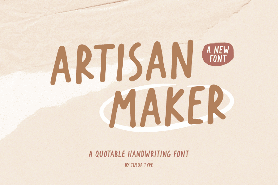 Artisan Maker Font · 1001 Fonts