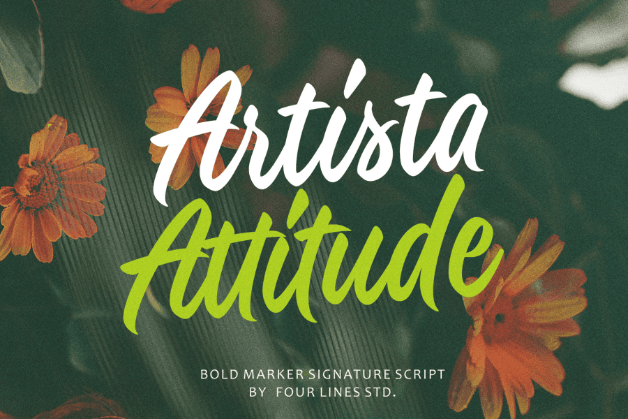 Artista Attitude Font · 1001 Fonts
