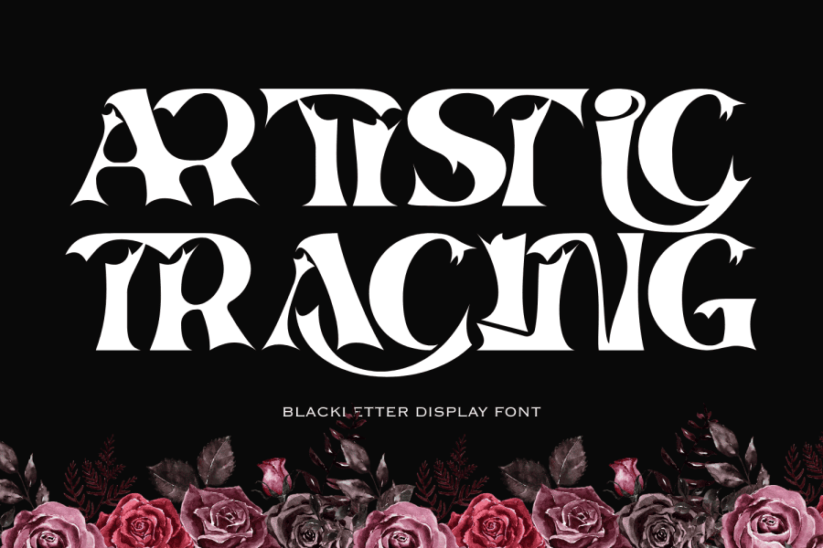 ARTISTIC TRACING DEMO Font · 1001 Fonts
